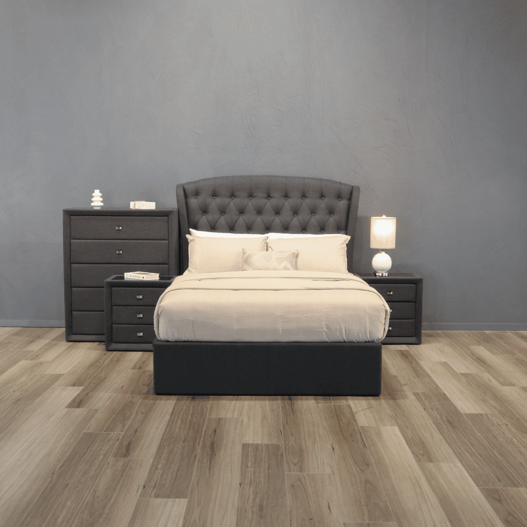 Austin 4 Pcs Tallboy Bedroom Suite - Harbour Lane | Furniture & Bedding