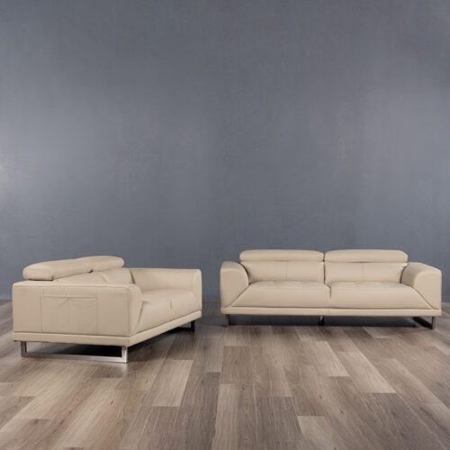 Topaz Leather Sofa Set - Harbour Lane | Furniture & Bedding